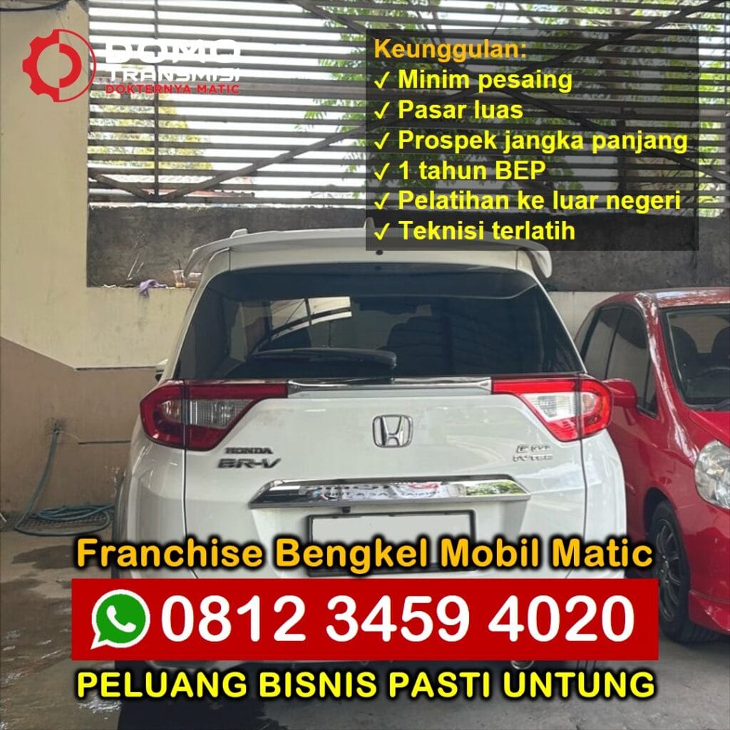Franchise Bengkel Mobil Matic yang Paling Diminati dengan Keuntungan ...